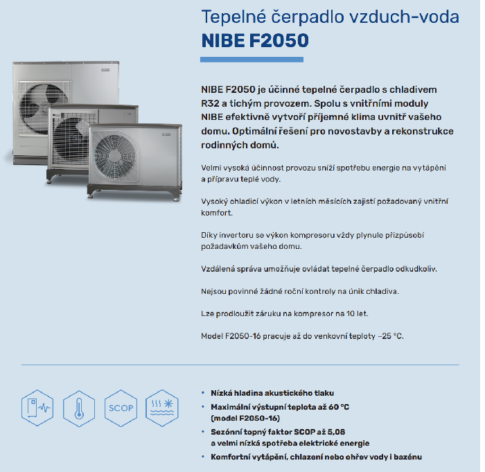 Tepelné čerpadlo NIBE F2050 :: Nibe-centrum7